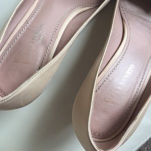 Via Veneto | Shoes | Italian Leather Heels Cream | Poshmark